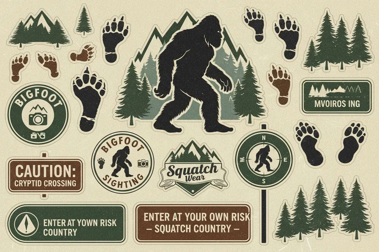 Stickers & Decals - Squatch Wear